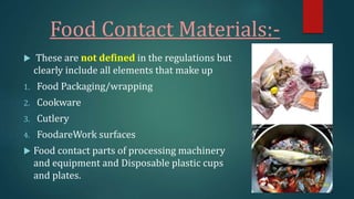 food packaging material and safe use.pptx