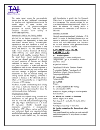 Nilotinib Capsules Taj Pharma SmPC | PDF