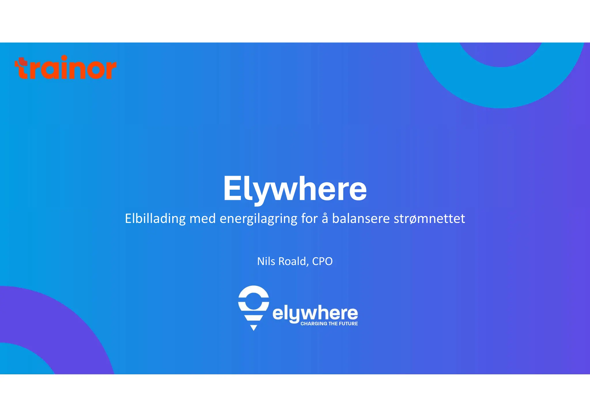 Elkomp 2024 - Elbillading med energilagring for å balansere strømnettet ...