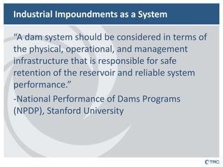 NCASI Presentation: "Managing Risks Associated with Industrial ...
