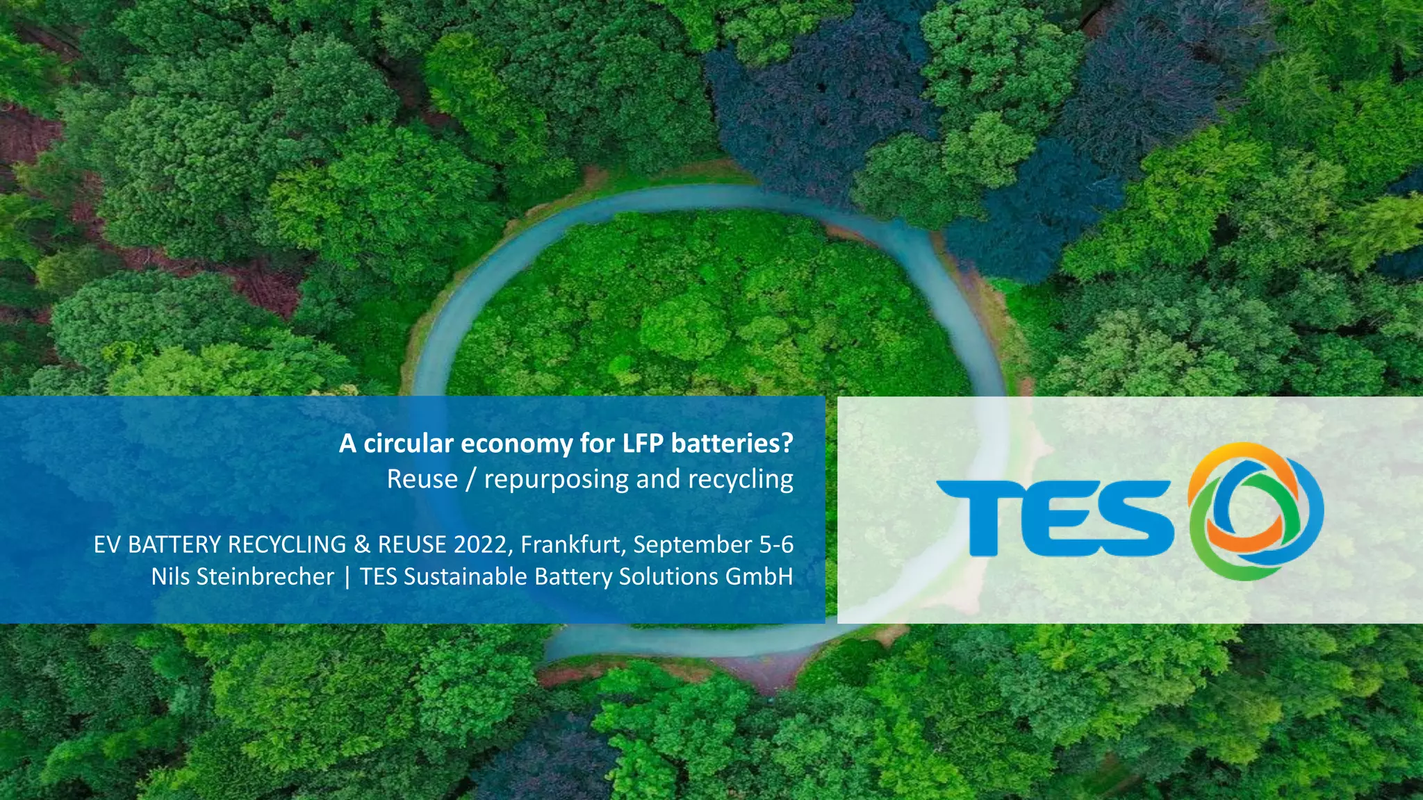 PANEL DISCUSSION ON THE STRATEGIES AND CHALLENGES IN REPURPOSING EOL EV ...