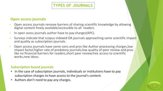 How to select a journal to publish Article | PPTX | Publishing Industry ...