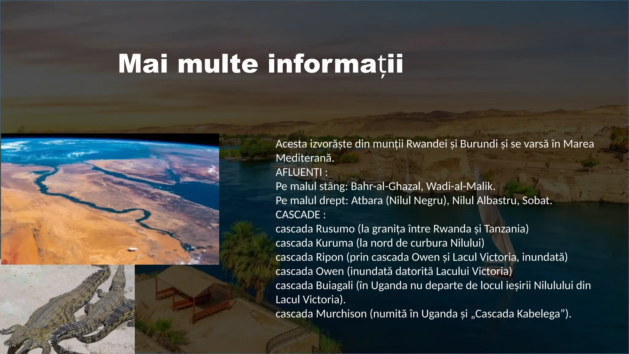 Raul Nil informatii importante si curiozitati | PPT