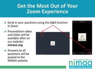 NIMAA- Becoming a host clinic | PPT