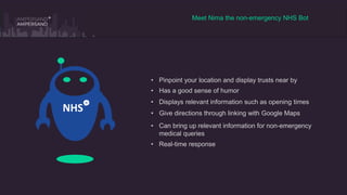 Nima the nhs bot | PPT