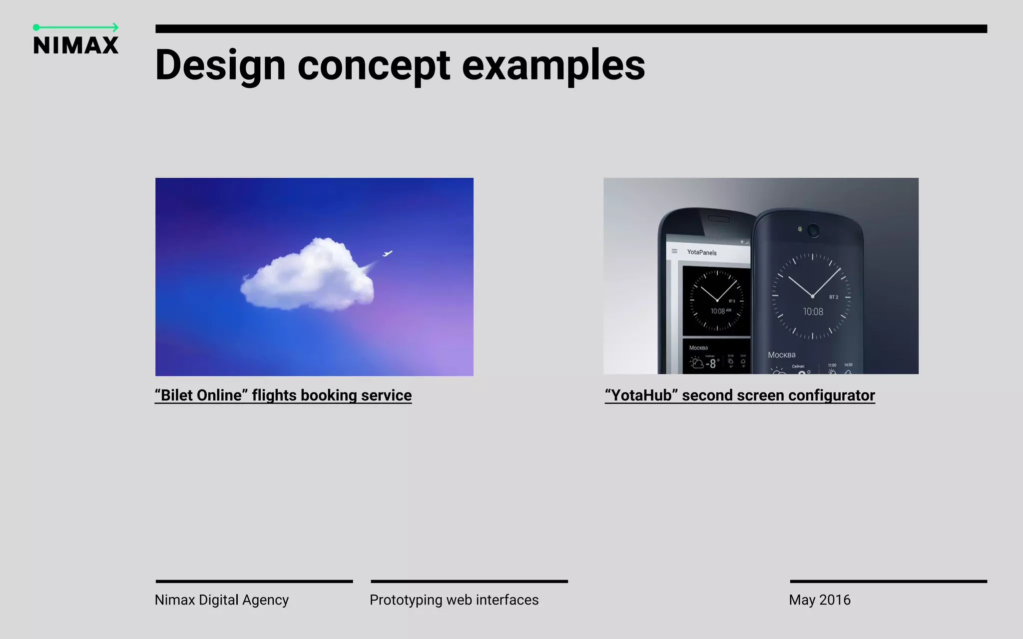 Prototyping web interfaces: How it is done | PPT
