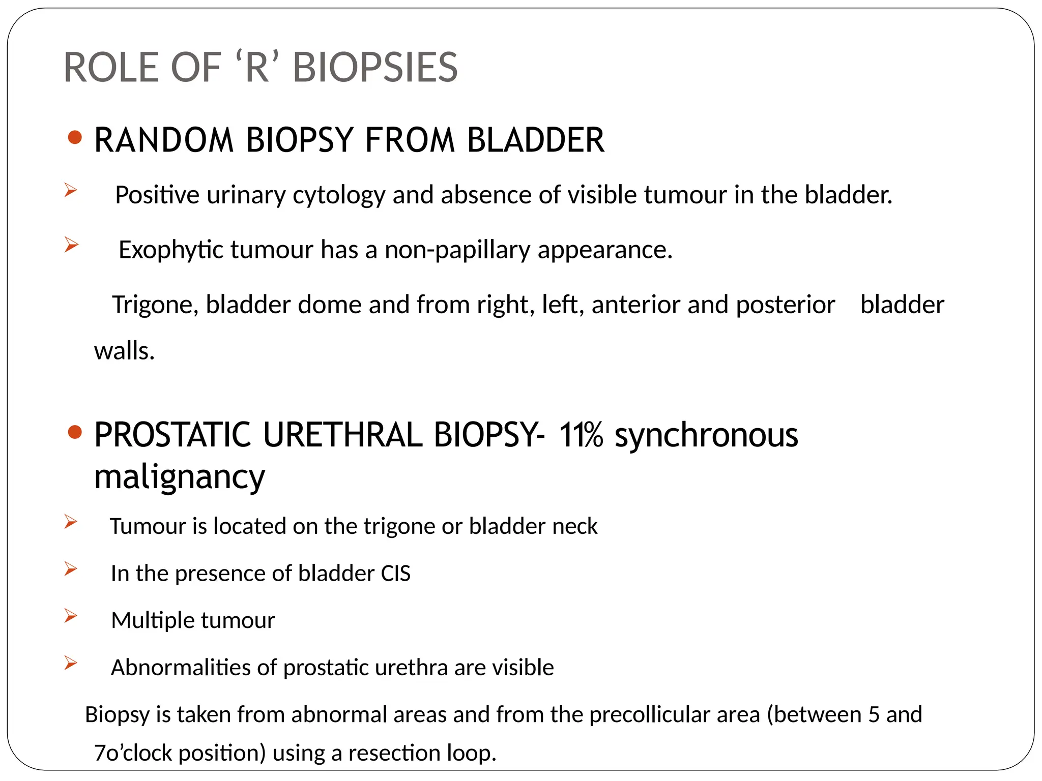 NIMBC ppt final.pptx nonmuscle invasive bladder carcinoma | PPTX