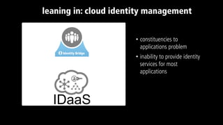 CIS14: Lean In: Enterprise Cloud Identity | PDF | Cloud Computing | Internet