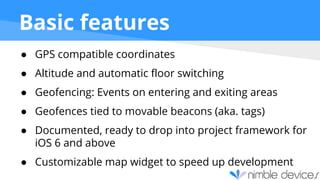 Nimble Devices Indoor Navigation Company Presentation | PPT