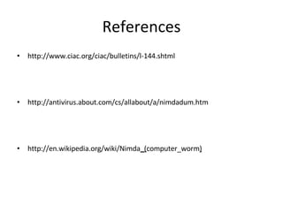 Nimda Worm | PPT