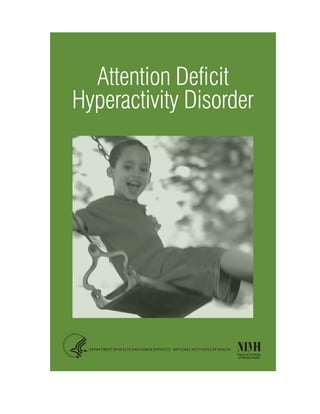 Attention Deficit Hyperactivity Disorder (NIMH) | PDF