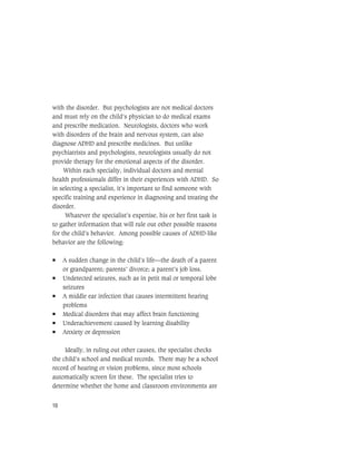 Attention Deficit Hyperactivity Disorder (NIMH) | PDF