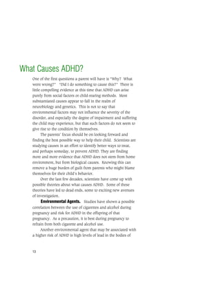 Attention Deficit Hyperactivity Disorder (NIMH) | PDF