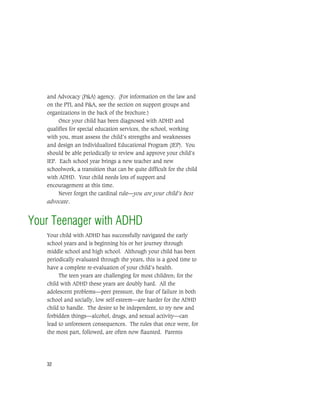 Attention Deficit Hyperactivity Disorder (NIMH) | PDF