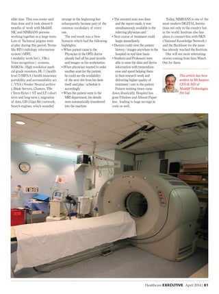 Nimhans Case Study Of PACS | PDF