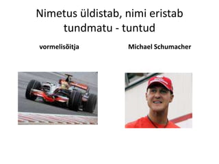 Nimi Ja Nimetus | PPTX
