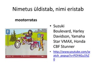 Nimi Ja Nimetus | PPTX