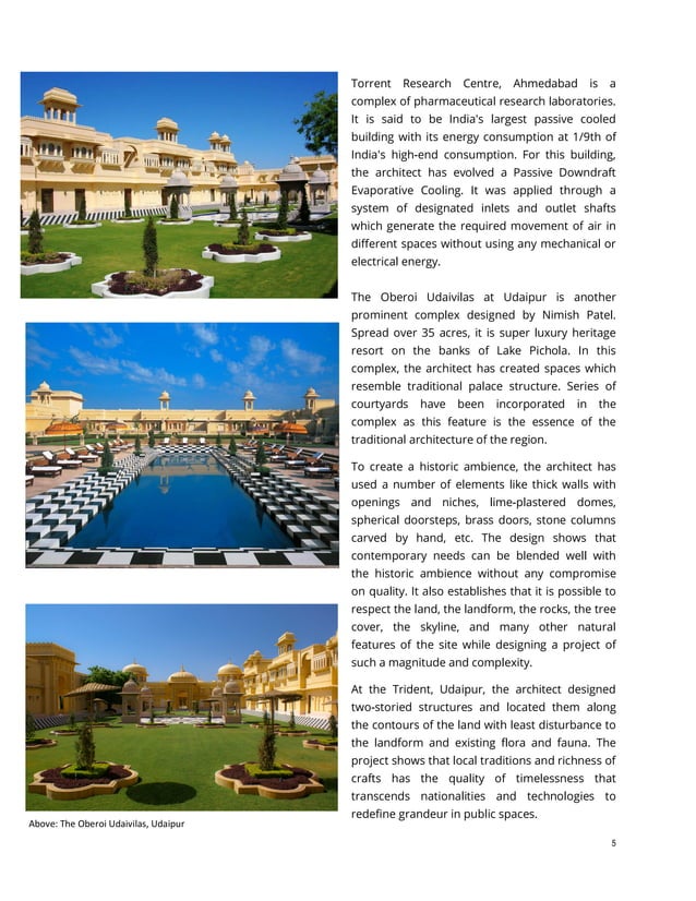 A Tribute To Nimish Patel - A Noted Indian Architect & Conservationist ...