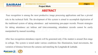 SMART ATTENDANCE | PPT
