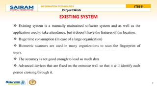 SMART ATTENDANCE | PPT