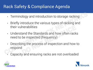 Nimonik Expert EHS Series: Rack Safety and Compliance | PDF