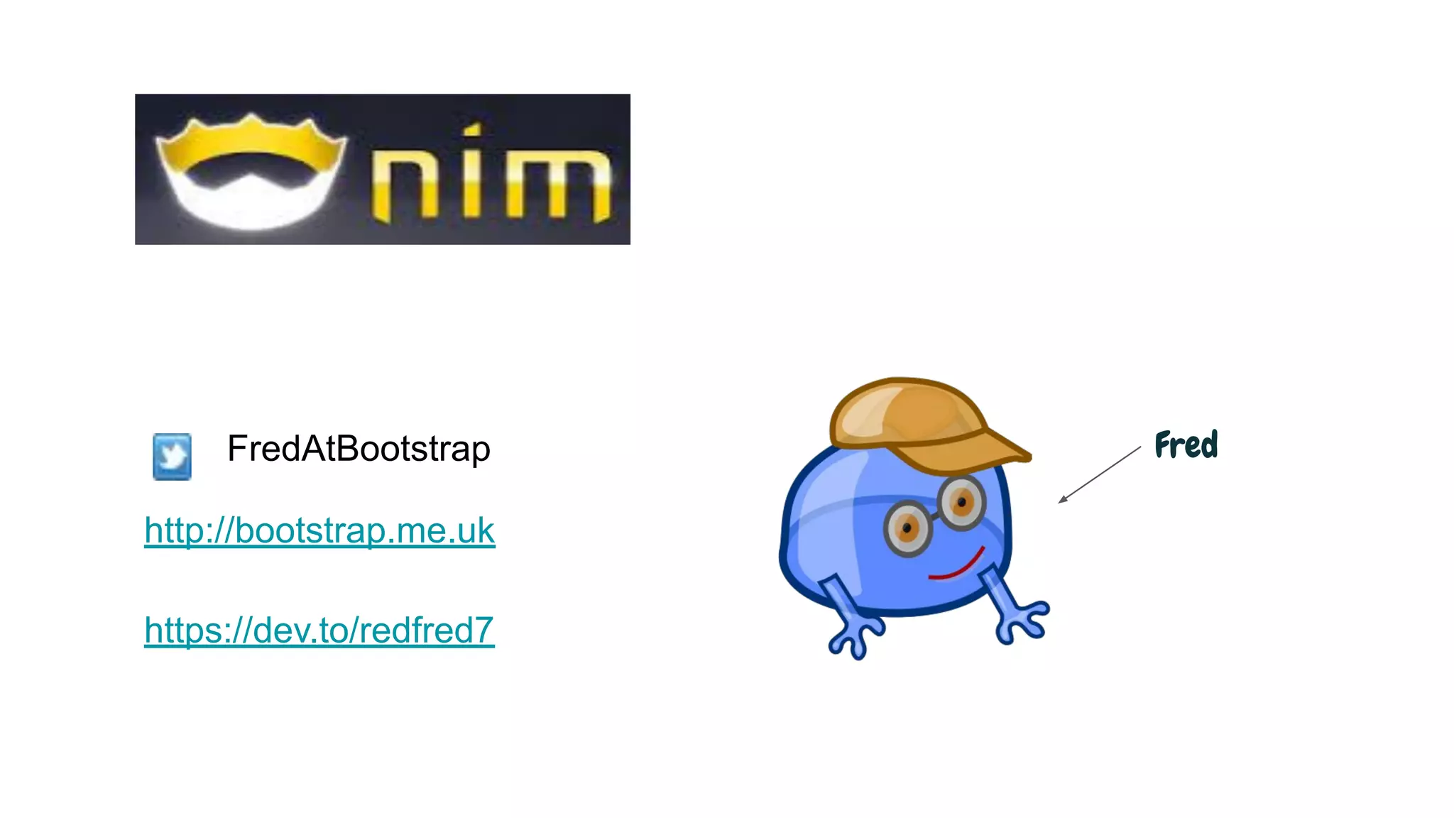 Nim Programming Language Devfest Berlin 2019 Ppt