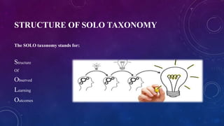 SOLO Taxonomy | PPTX