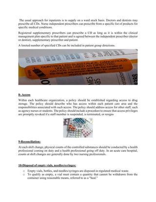 Distribution of controlled substances | PDF