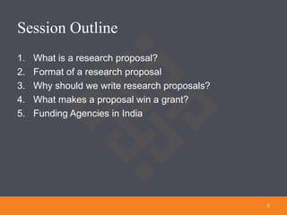 Nimrita writing effective grant proposals | PPT