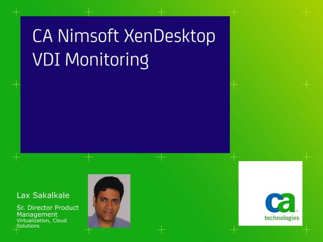 CA Nimsoft xen desktop monitoring | PDF