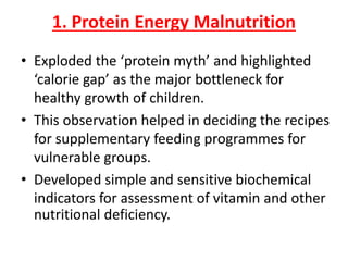 National Institute of Nutrition (NIN) | PDF