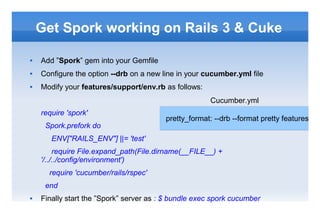 Ninad cucumber rails | PDF