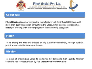 FILTEK INDIA PVT LTD | PDF