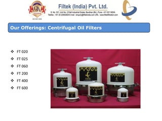 FILTEK INDIA PVT LTD | PDF