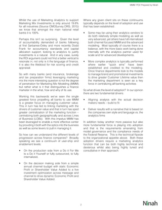 Marketing Optimization in Financial Services | PDF