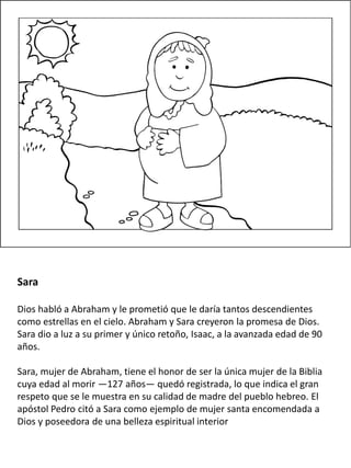 Niñas y mujeres en la Biblia - Libro para colorear | PDF