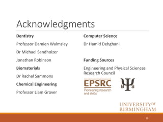 Visualising Synthetic Dental Biofim on Teeth Using Micro-CT | PPT
