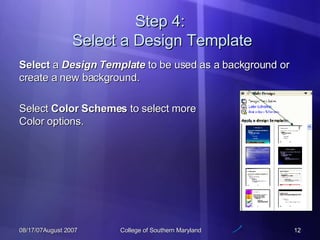 Nine Easy Steps To Creating A PPt Presentation | PPT