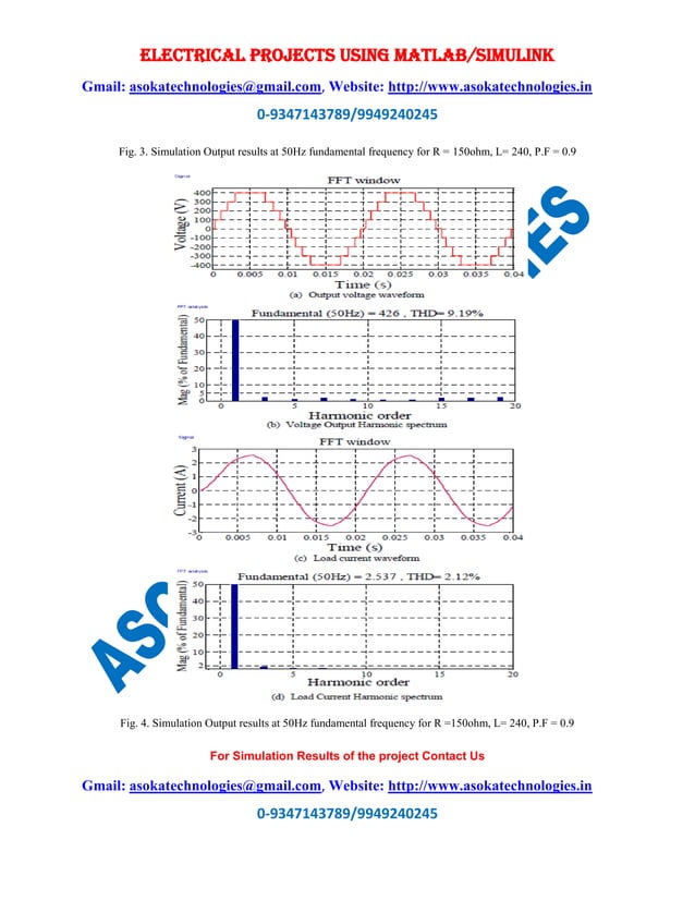 Nine-level Asymmetrical Single Phase Multilevel Inverter Topology with Low switching frequency ...