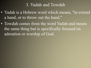 Nine Aspects of Praise and Worship | PPTX