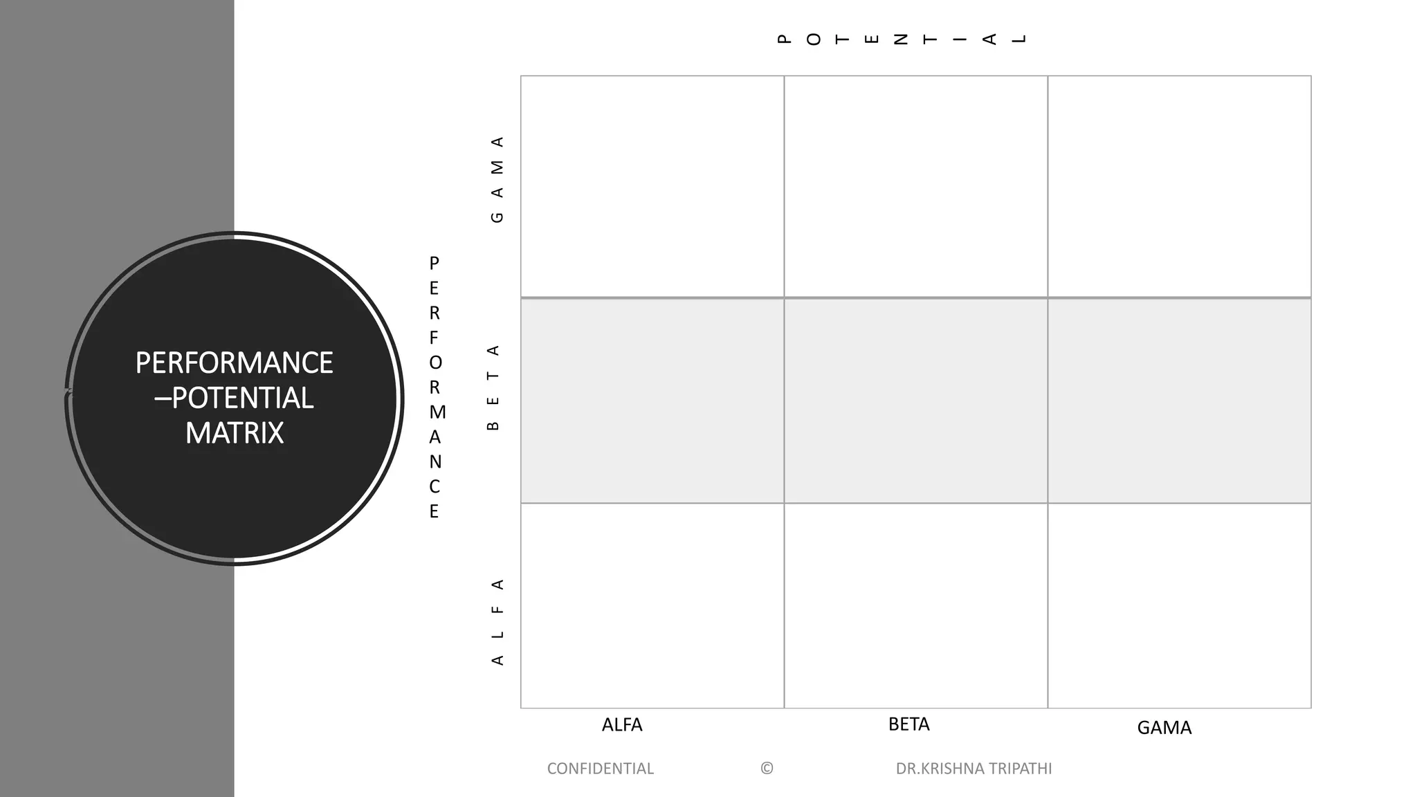 PERFORMANCE POTENTIAL MATRIX | PDF
