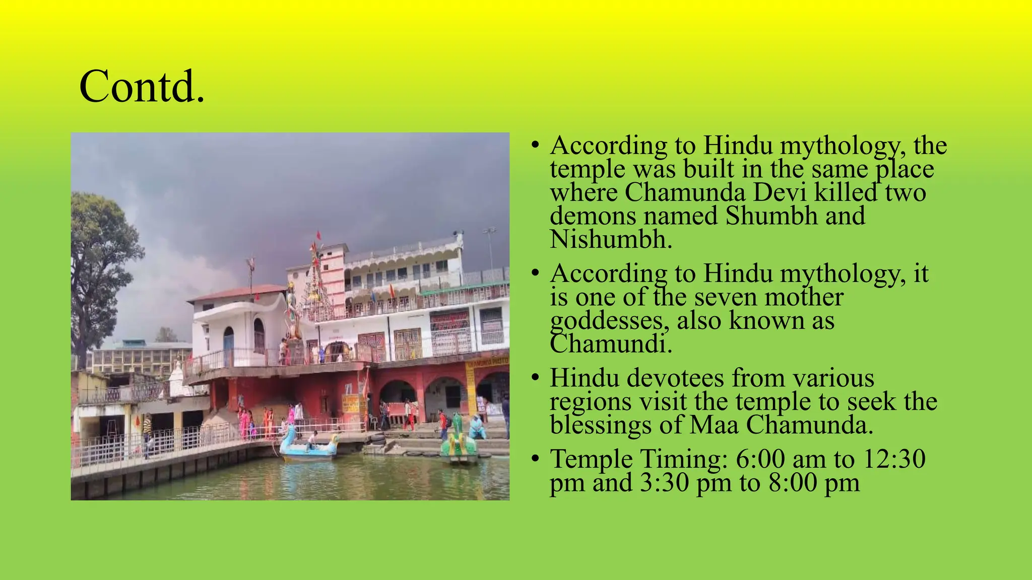 Nine devi temple of Northern India located x | PPTX