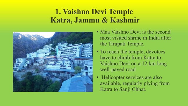 Nine devi temple of Northern India located x | PPTX | Hinduism ...