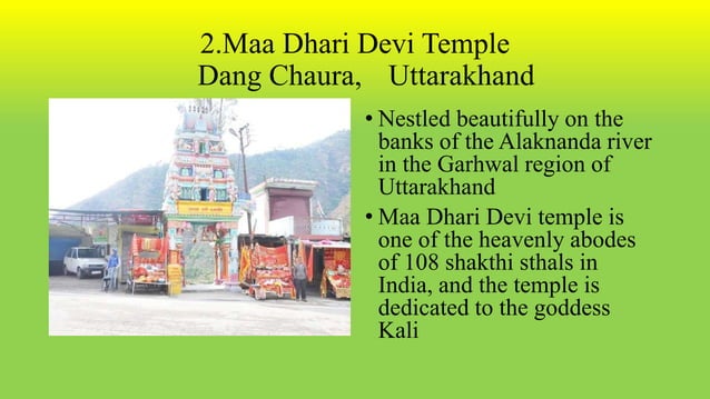 Nine devi temple of Northern India located x | PPTX | Hinduism ...