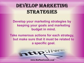 Nine elements of a marketing plan | PPTX