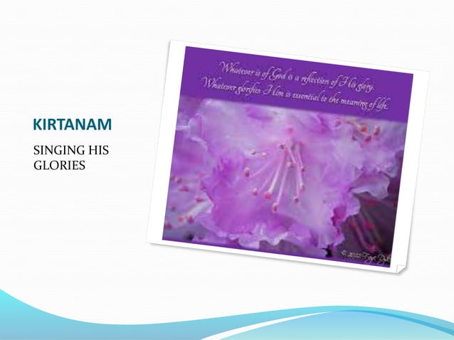 Nine forms of devotion | PPTX