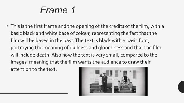 Nine frame analysis | PPT