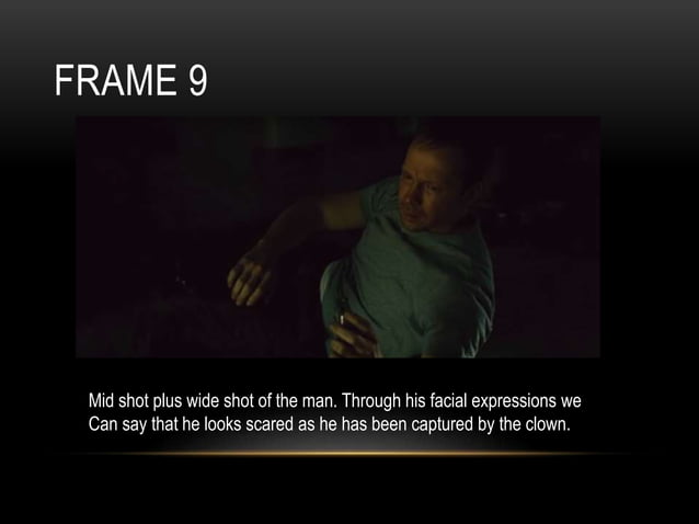 Nine frame analysis of film opening sequence | PPTX