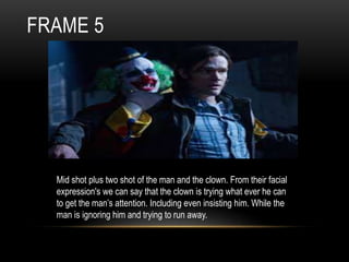 Nine frame analysis of film opening sequence | PPTX