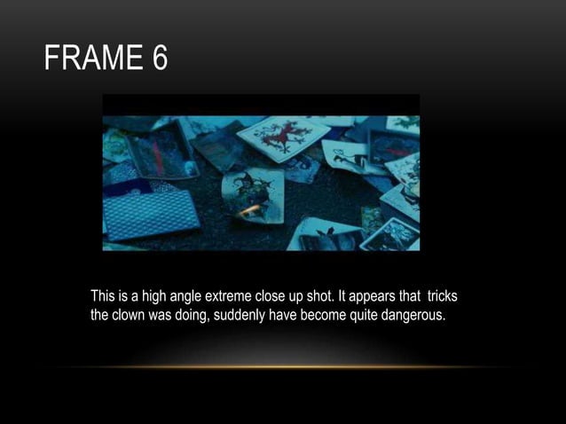 Nine frame analysis of film opening sequence | PPTX